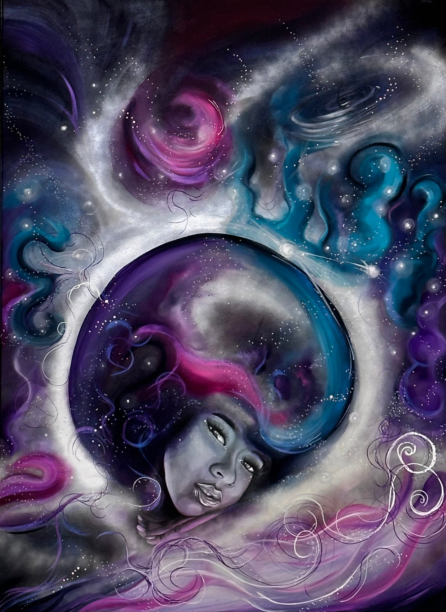 Galactic Series – Shaz Taylor Art
